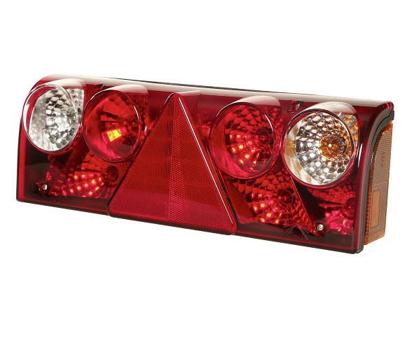 Rear combination lamp 5 function, 12-24V, Europoint II, 420x148mm, 7P ...
