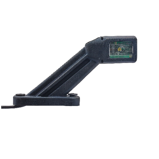 End outline marker lamp LED HORIZONT-84mm, 12-24v, cable 3M, RIGHT, Hella