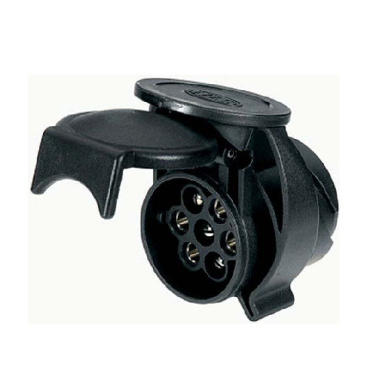 Short adapter from 13 pin socket to 7 pin plug, PROFI